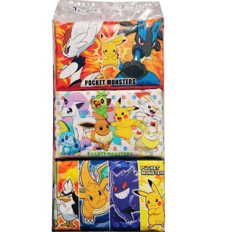 Hayashi Cinnamoroll Facial Pocket Tissue 6 Packs ( 印花手帕紙/紙巾 pokemon ...